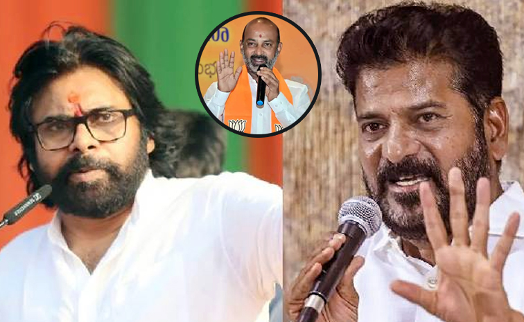 ‘పవన్‌కు రేవంత్‌ ఏ విషయంలో గొప్పగా కనబడ్డారో?’ | Bandi Sanjay react to Pawan Kalyan On Praising ...